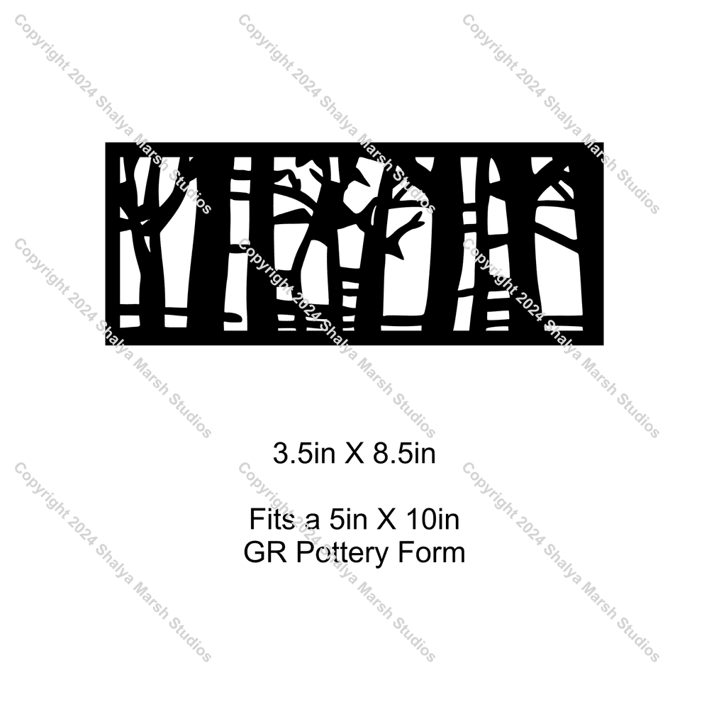 Tar Paper and Tyvek Stencils for Custom Pottery Surface Designs ...