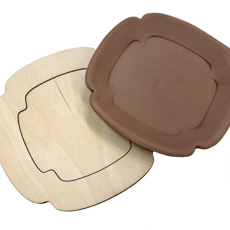 Tar Paper and Tyvek Stencils for Custom Pottery Surface Designs ...