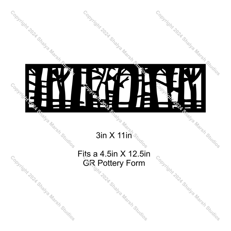 Tar Paper and Tyvek Stencils for Custom Pottery Surface Designs ...