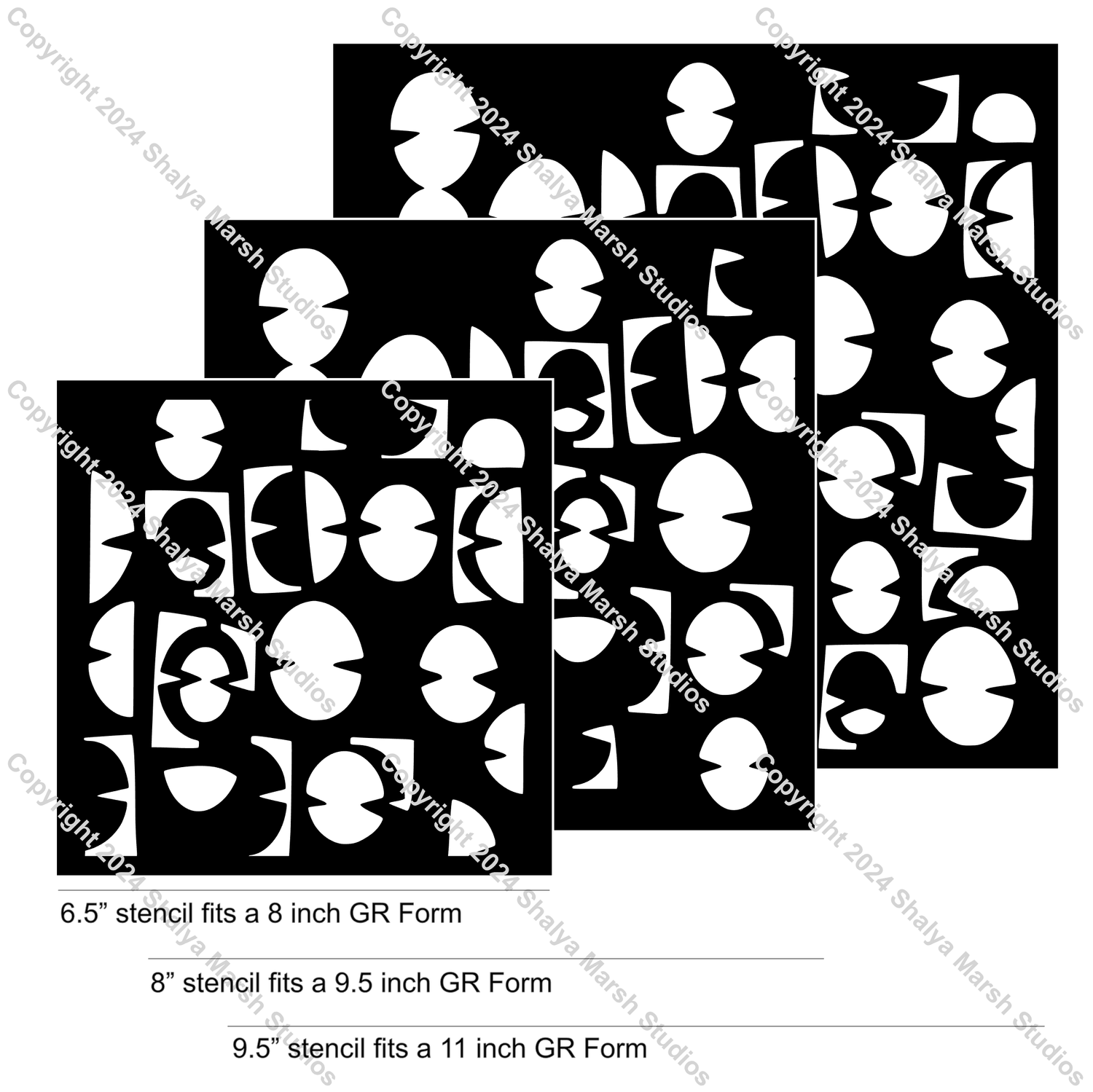 Tar Paper and Tyvek Stencils for Custom Pottery Surface Designs ...