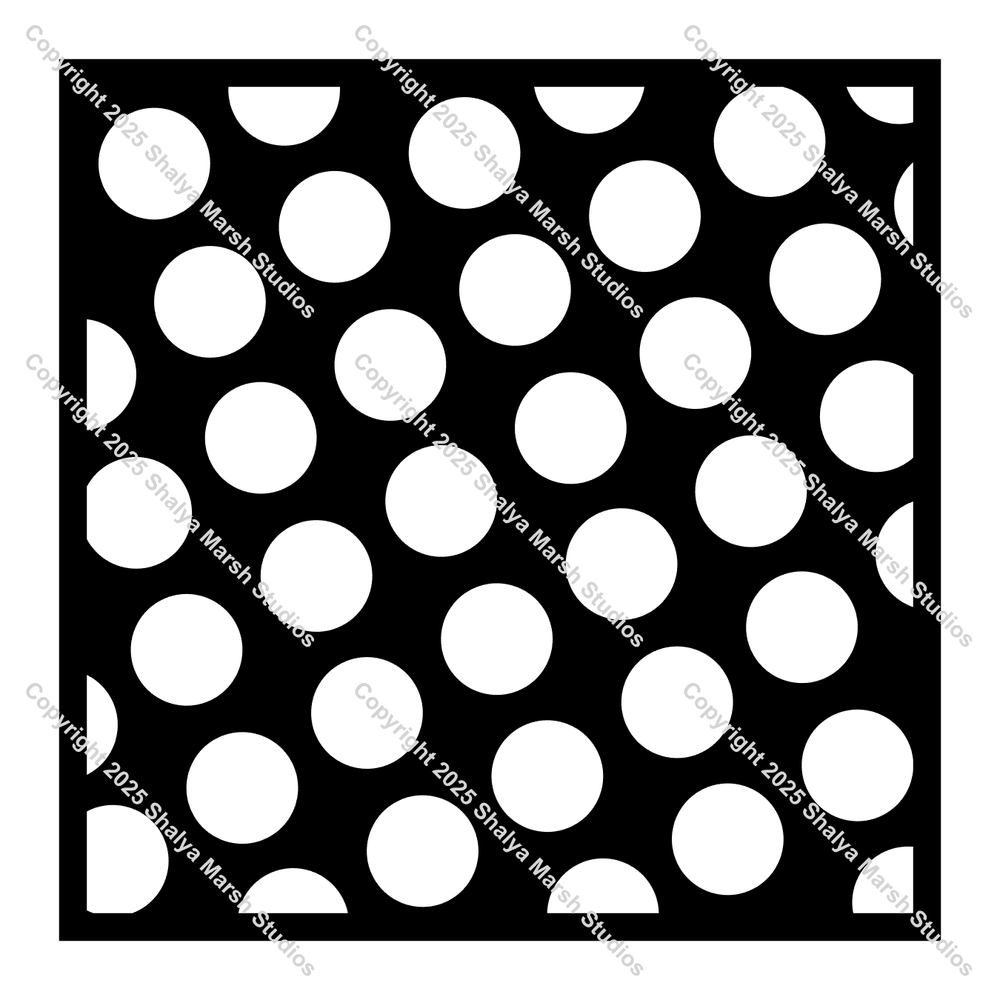 Tar Paper and Tyvek Stencils for Custom Pottery Surface Designs ...