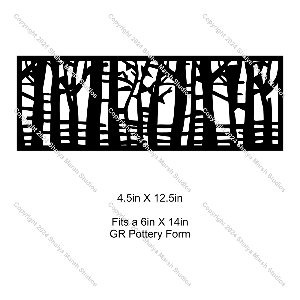 Tar Paper and Tyvek Stencils for Custom Pottery Surface Designs ...