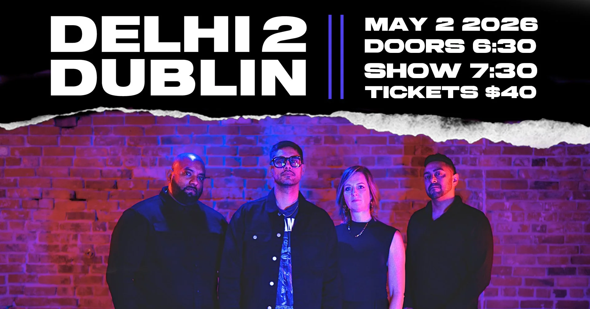 WMCA presents Delhi 2 Dublin — Western Manitoba Centennial Auditorium