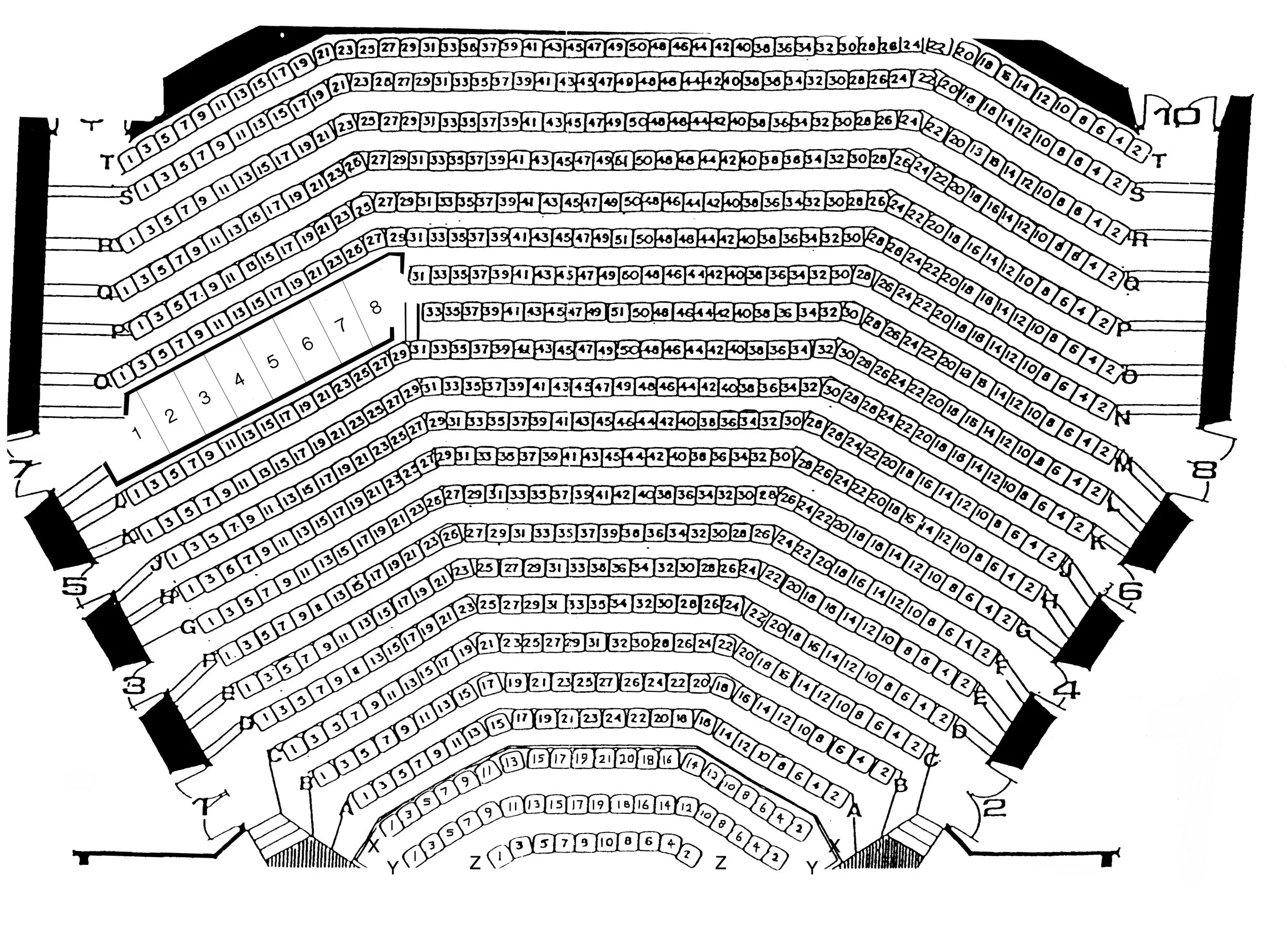 SEATING CHART — Western Manitoba Centennial Auditorium
