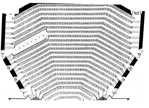 SEATING CHART — Western Manitoba Centennial Auditorium