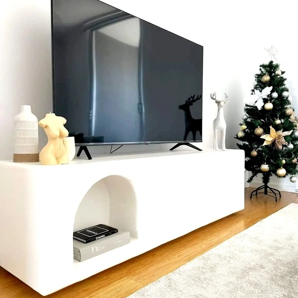 Penedes Curved Console Table — Little Caves Website