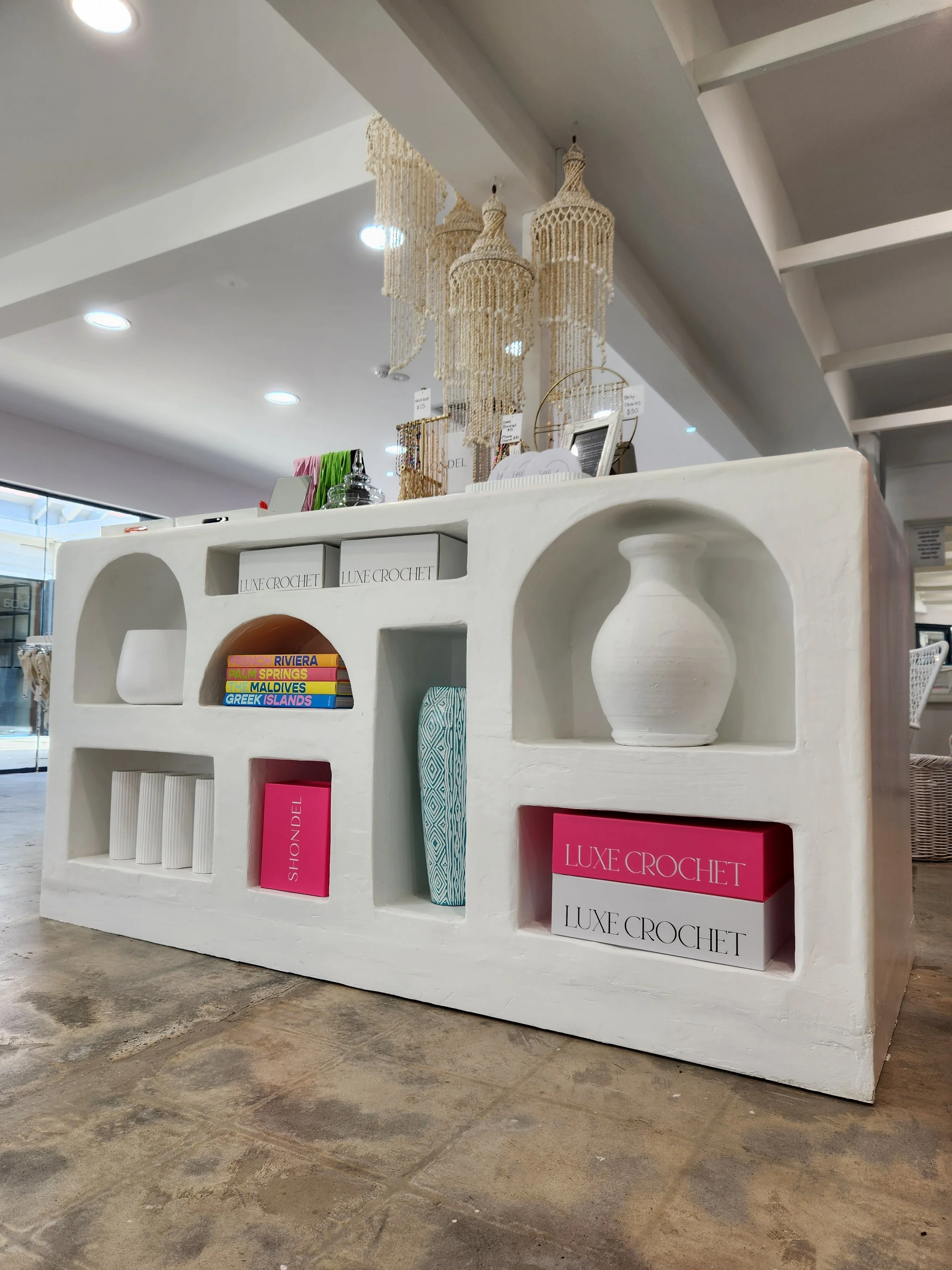 Penedes Curved Console Table — Little Caves Website