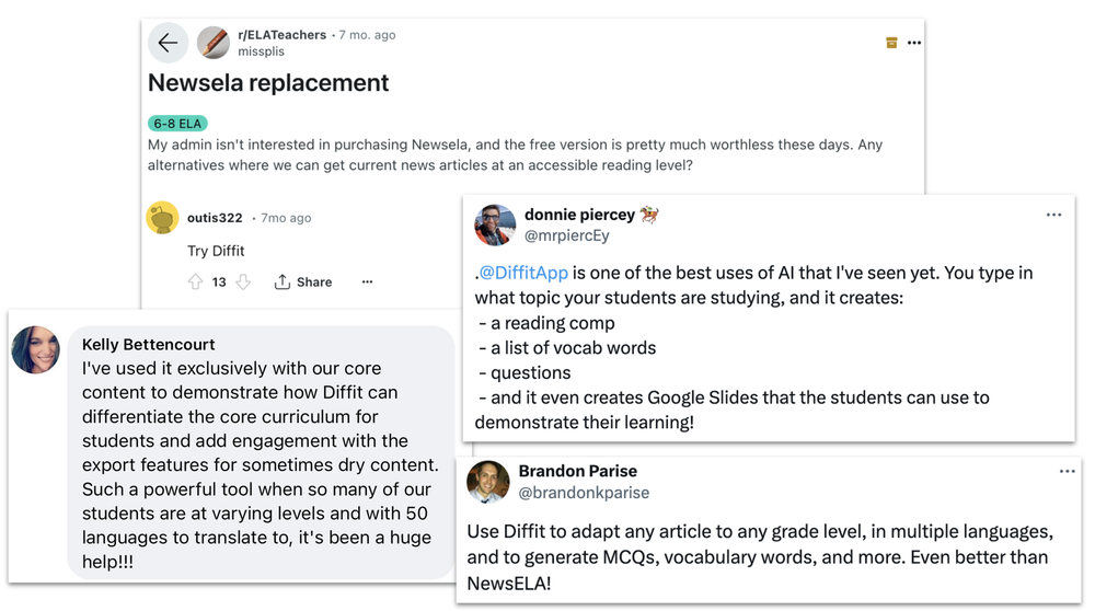 Diffit is.. Different — Diffit