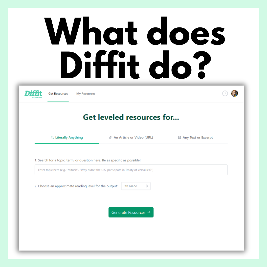 Diffit Certified Educator — Diffit