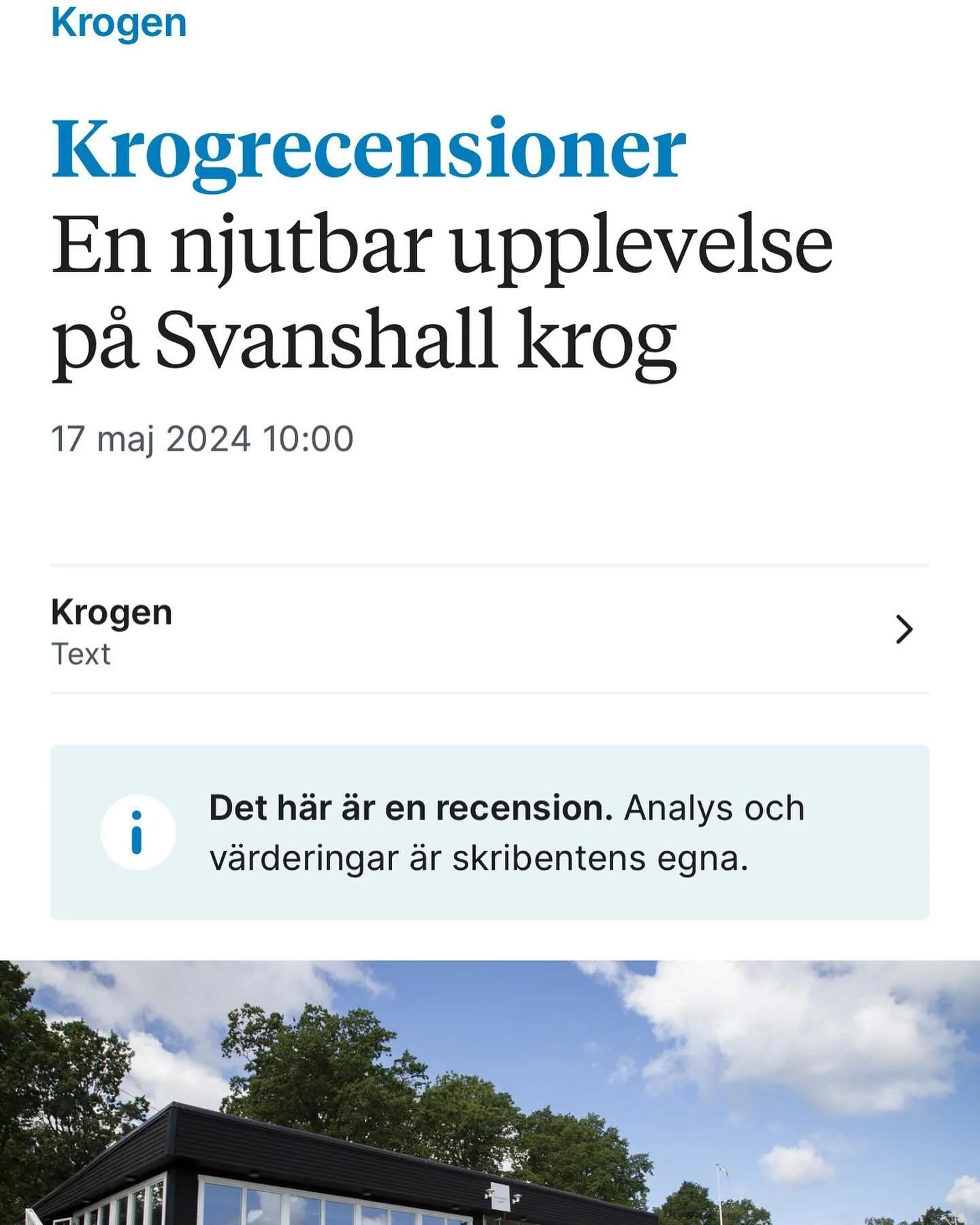 Svanshalls krog