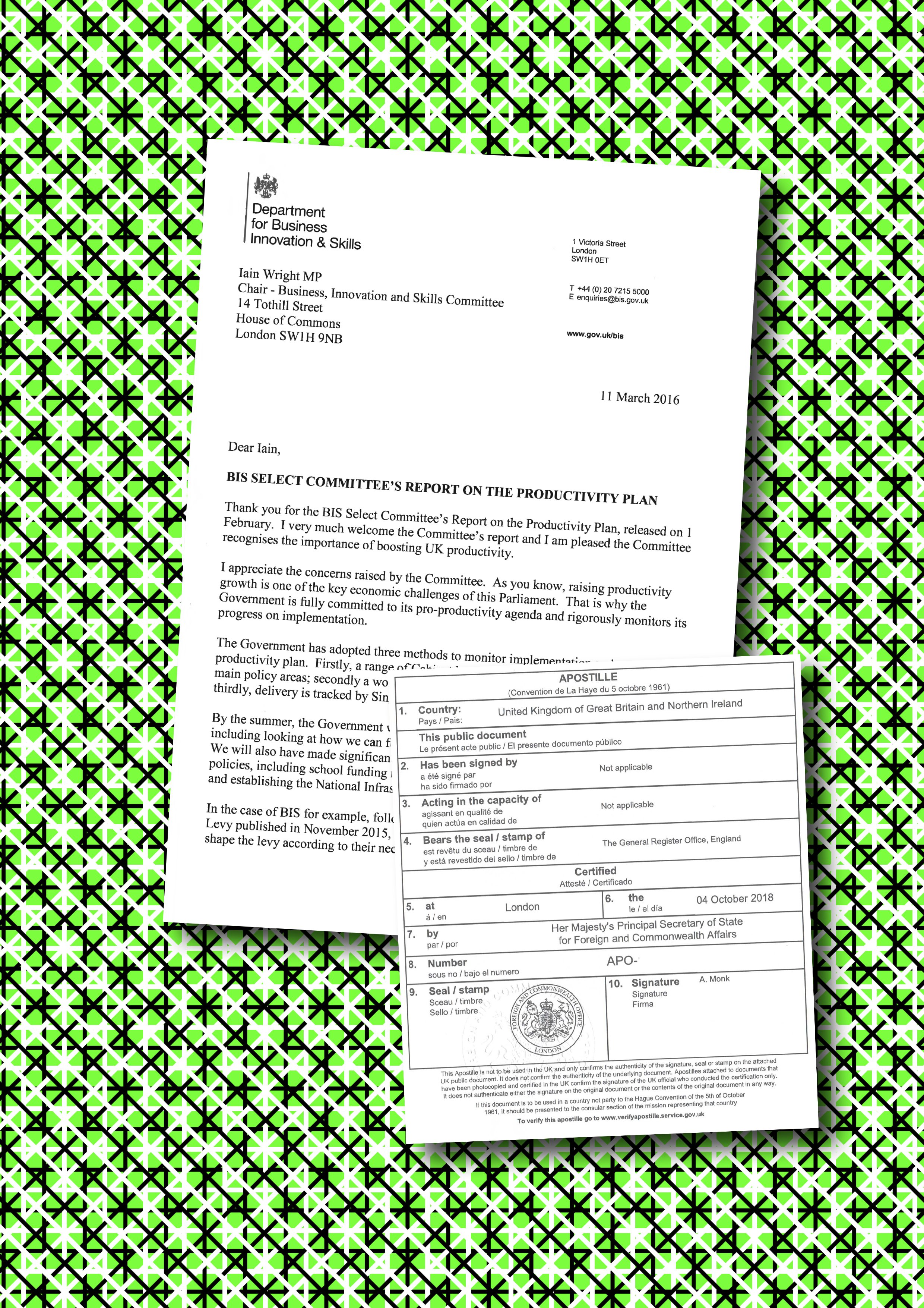 DBS Certificate Apostille — The Apostilles Group