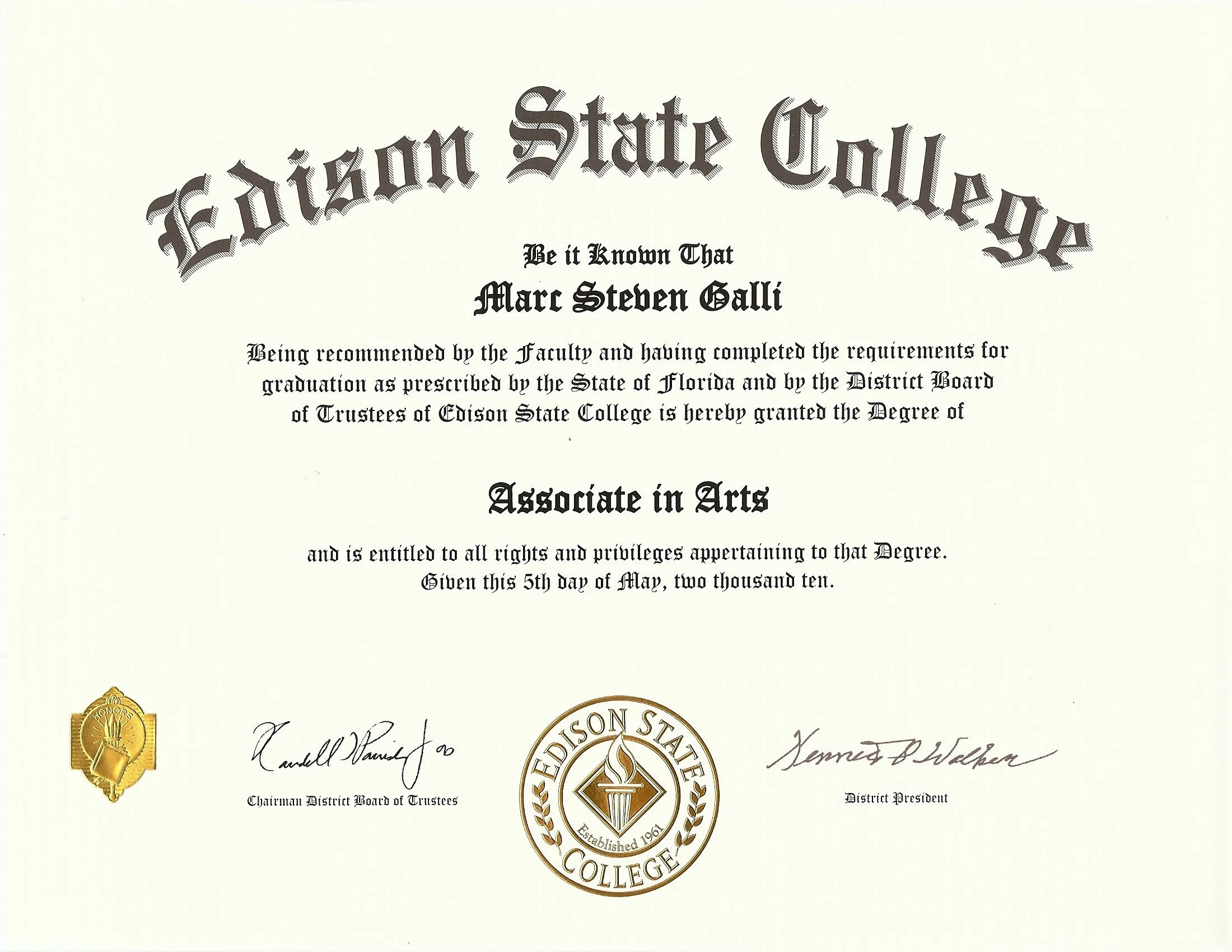 Lesson 1: Associate Degree — The Education Hub