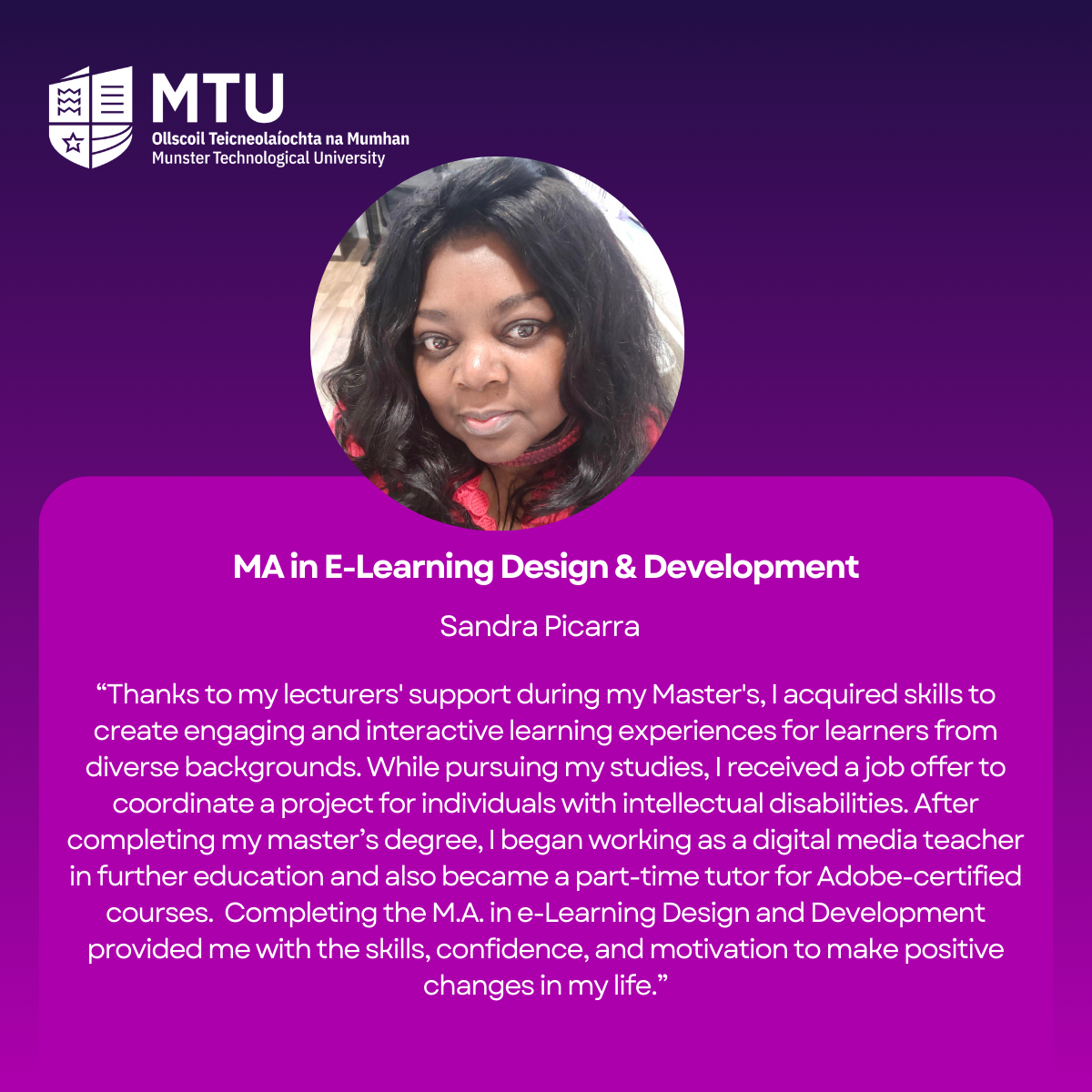 Online MA E-Learning Design & Development | TEL MTU — Technology ...