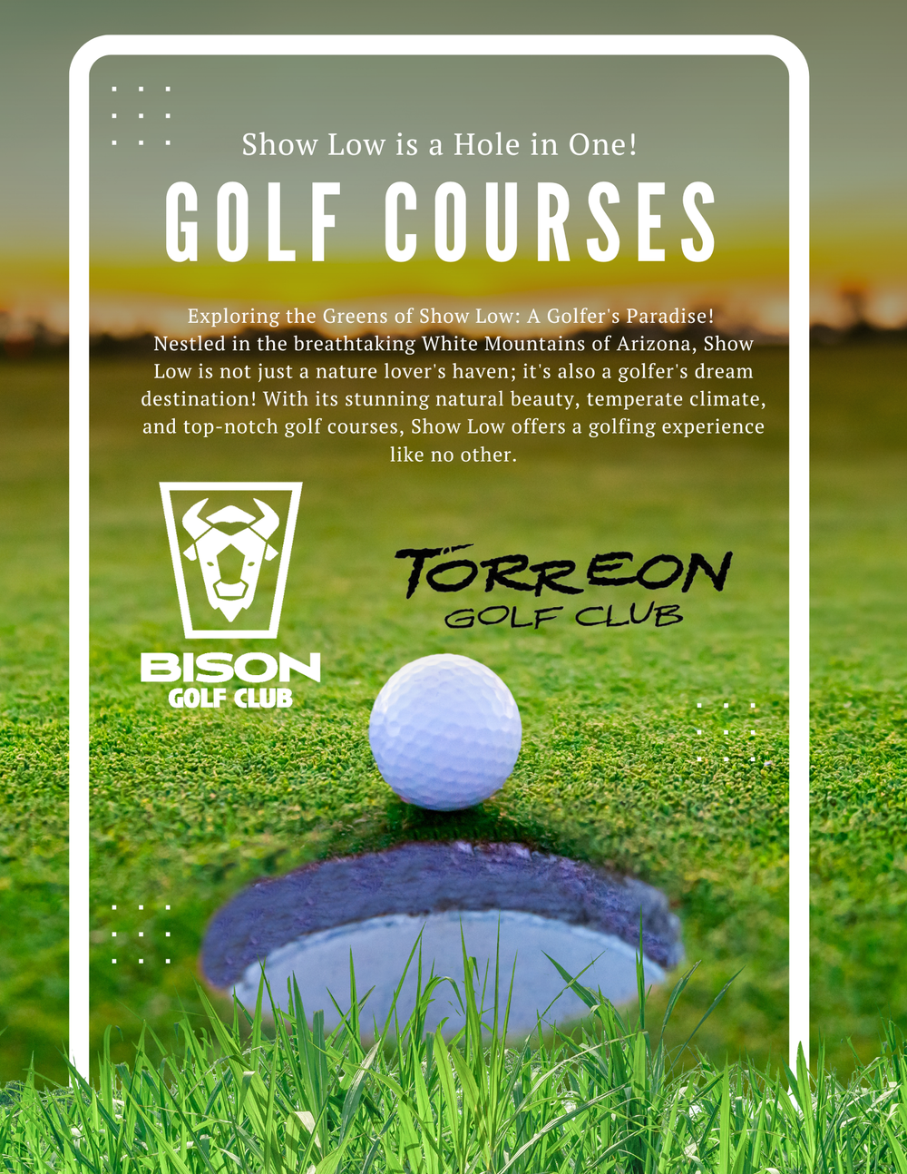 About 1 — Visit Show Low