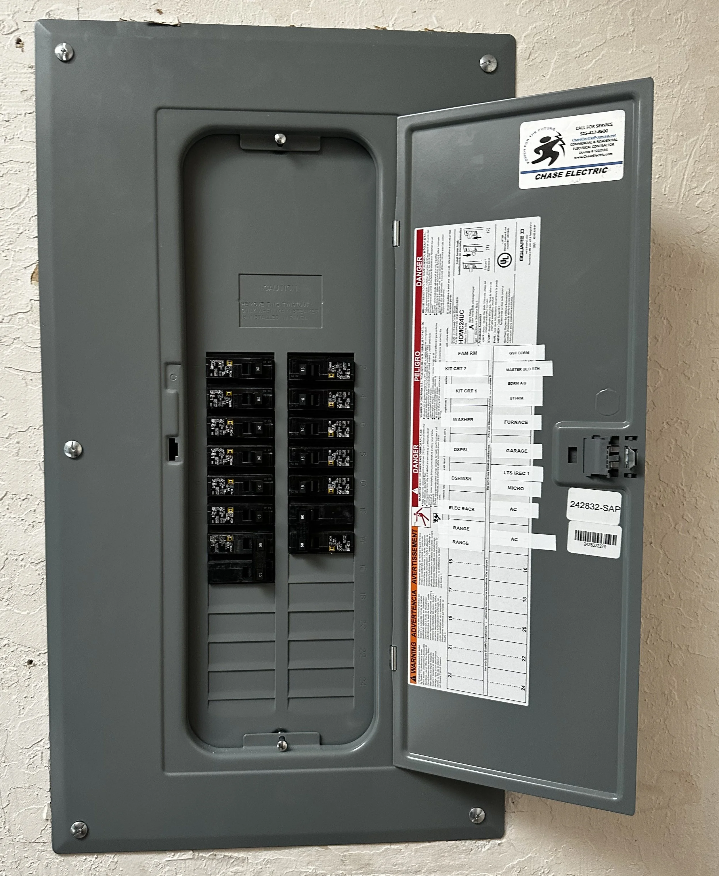 Electrician & Electrical Services in Pleasanton | Chase Electric