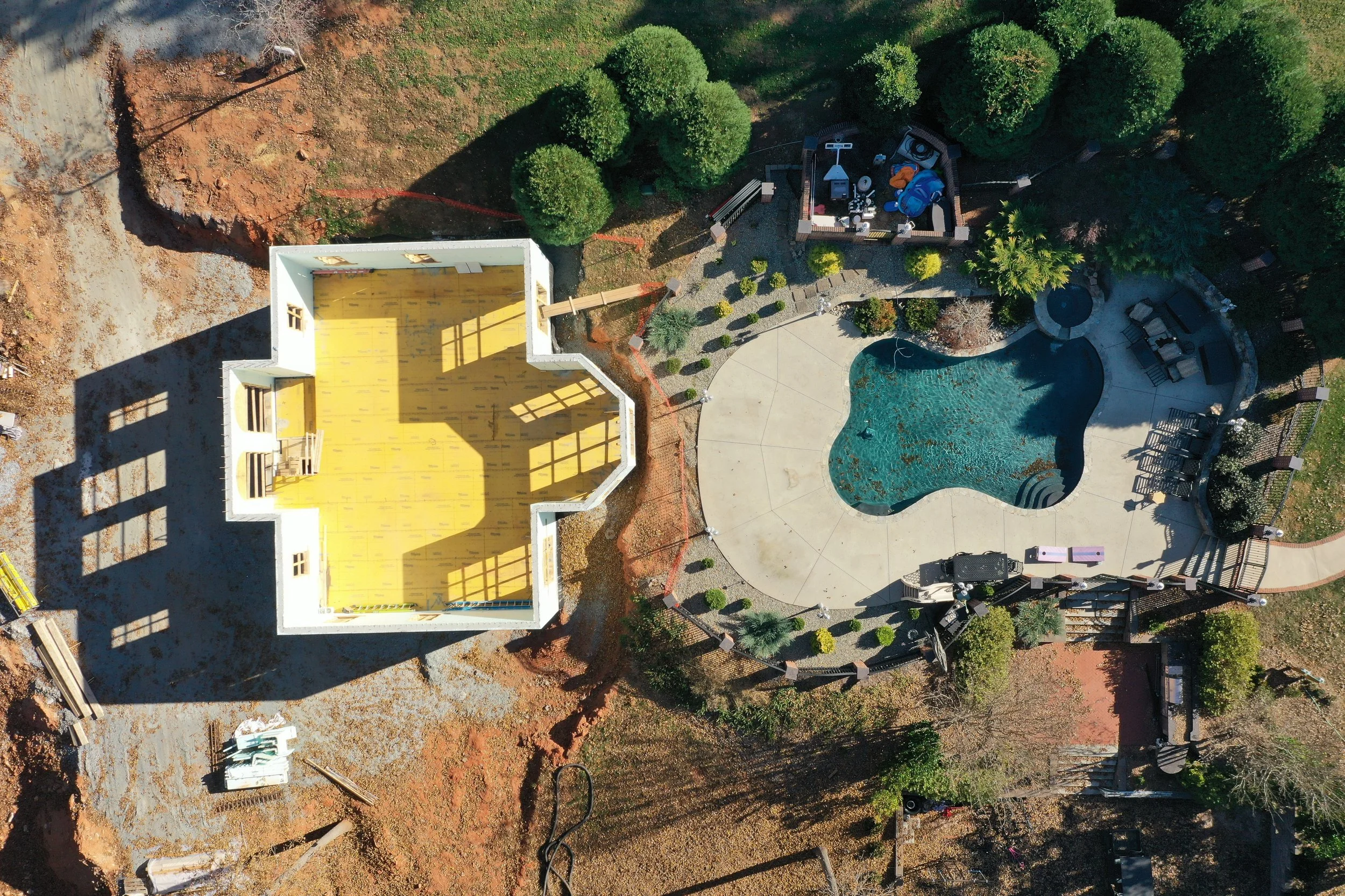 French Pool House — Junge Construction