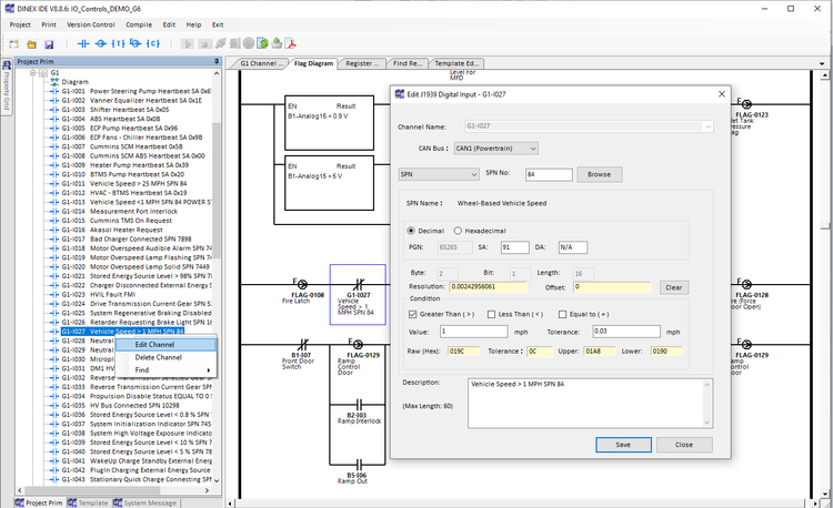 General 1 — I/O Controls Corporation