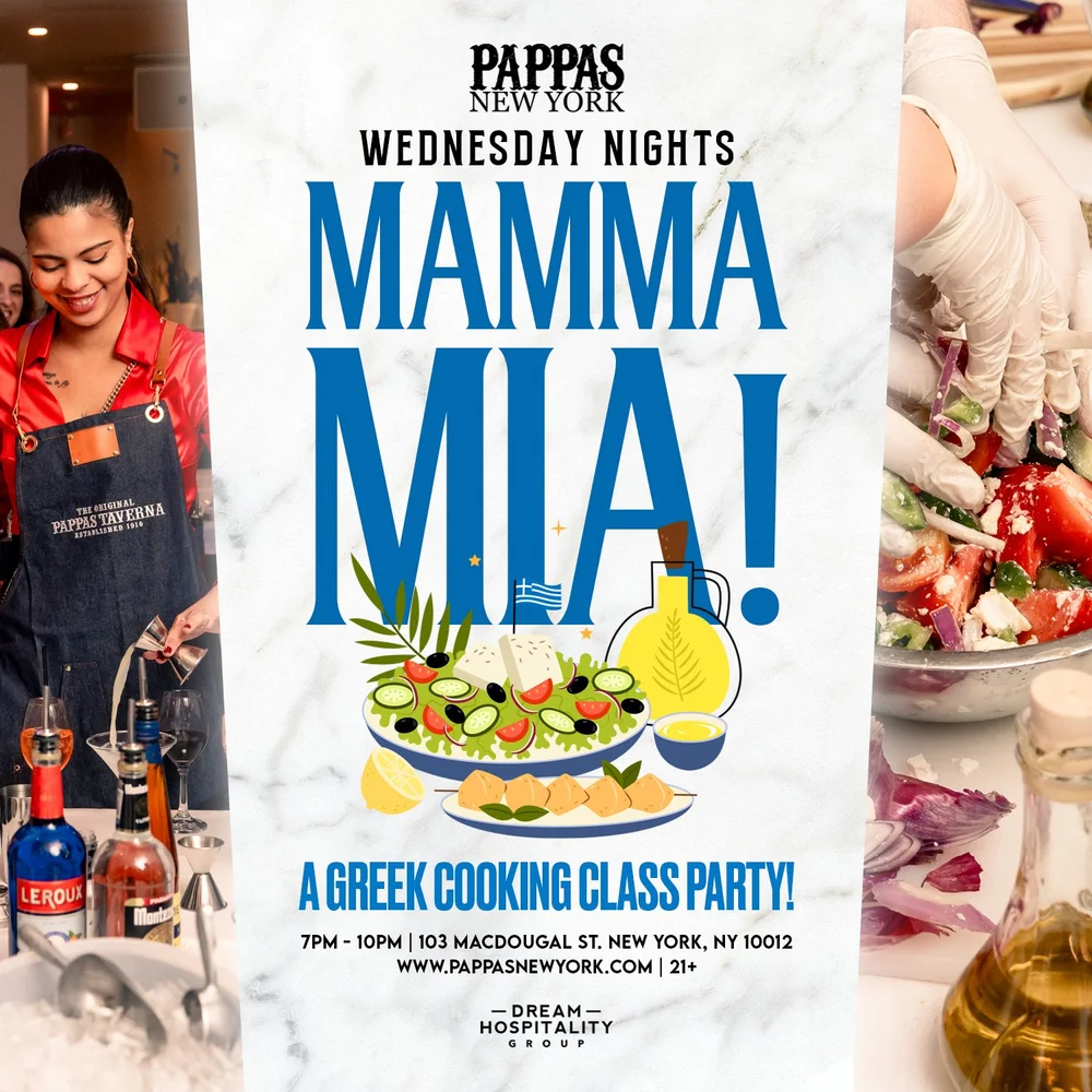 Pappas New York: Authentic Greek Cuisine in Greenwich Village, Manhattan