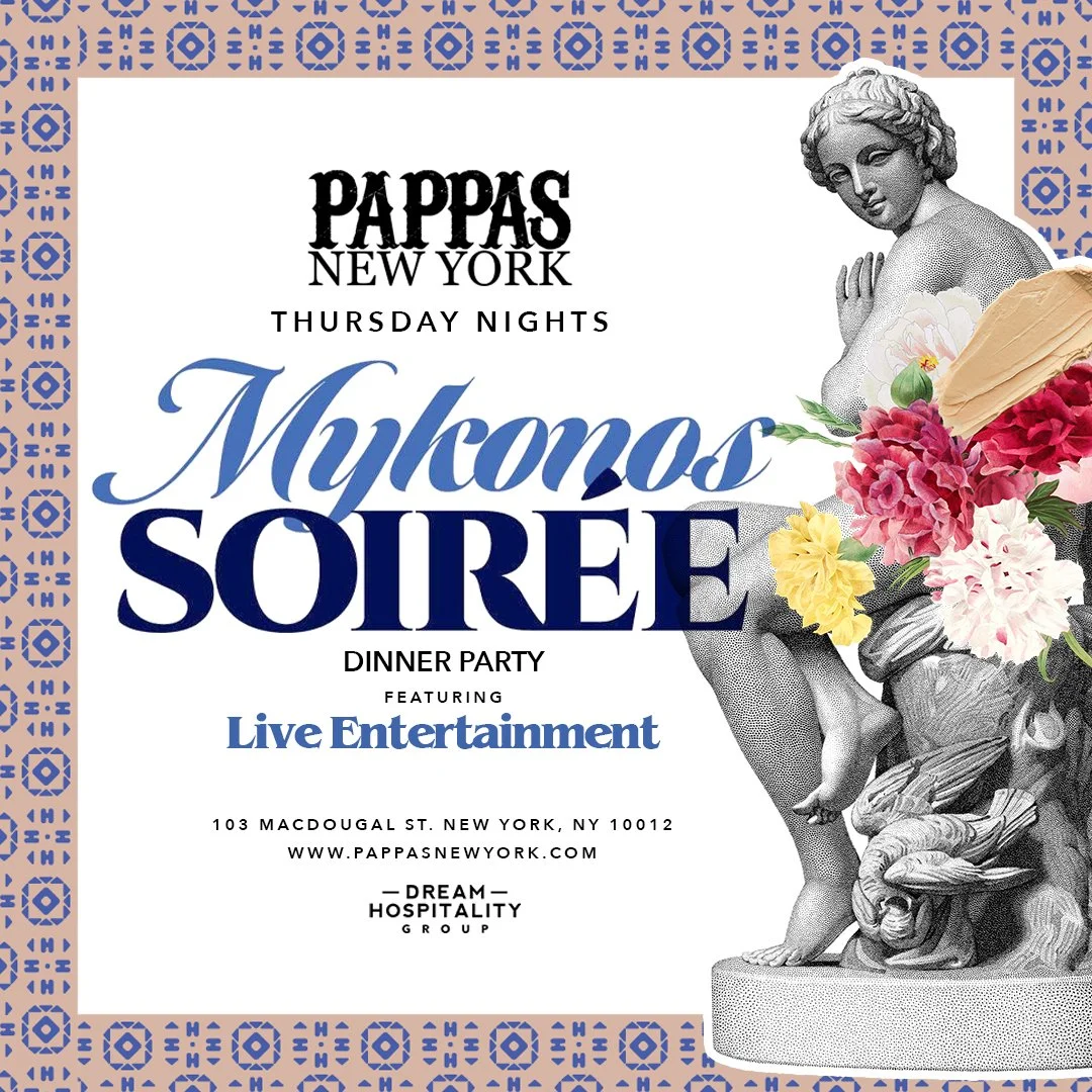 Pappas New York: Authentic Greek Cuisine in Greenwich Village, Manhattan
