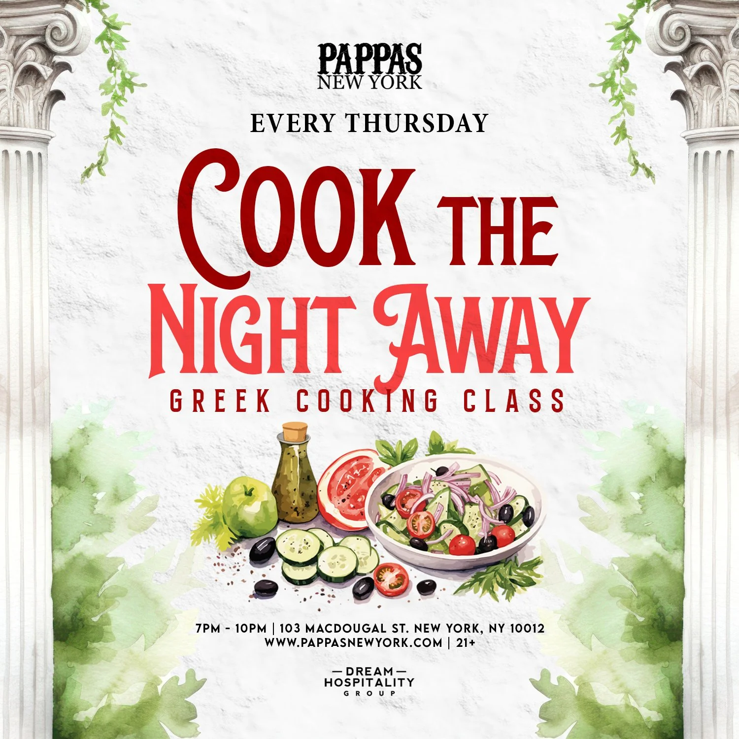 Pappas New York: Authentic Greek Cuisine in Greenwich Village, Manhattan