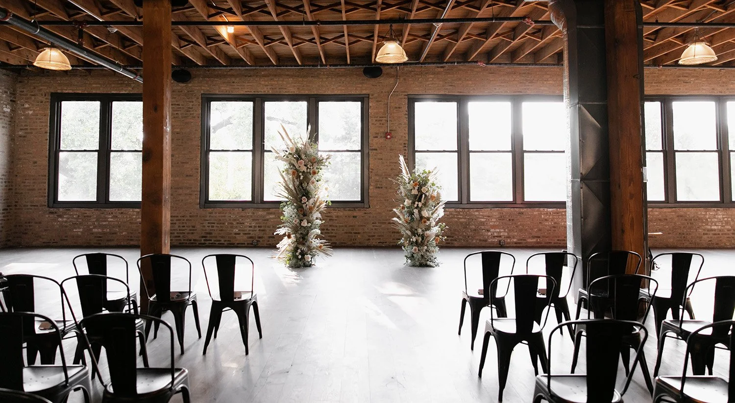 Industrial Venue Aesthetics with Elegance — BW Studio + Events