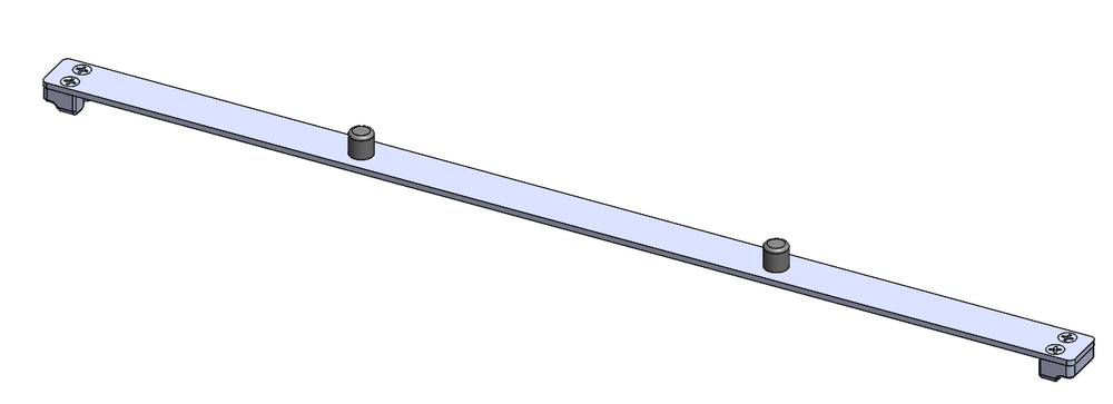Klarity Indexing Bars for Baseplate Fixation in Radiation Therapy — Klarity