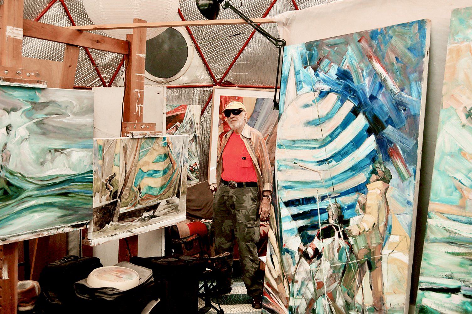 Studio—Geodesic Dome — Willard Bond