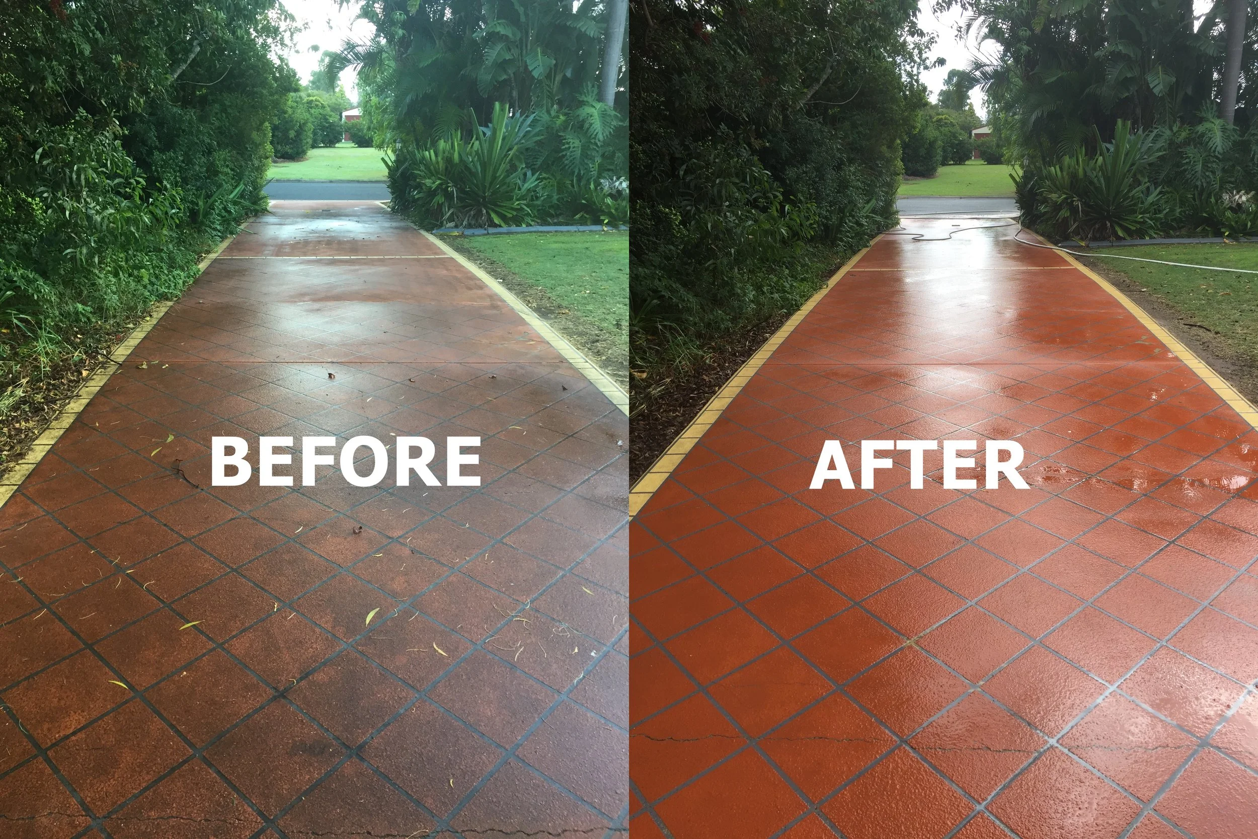 Driveway Cleaning Gold Coast - Wally's Master Blaster