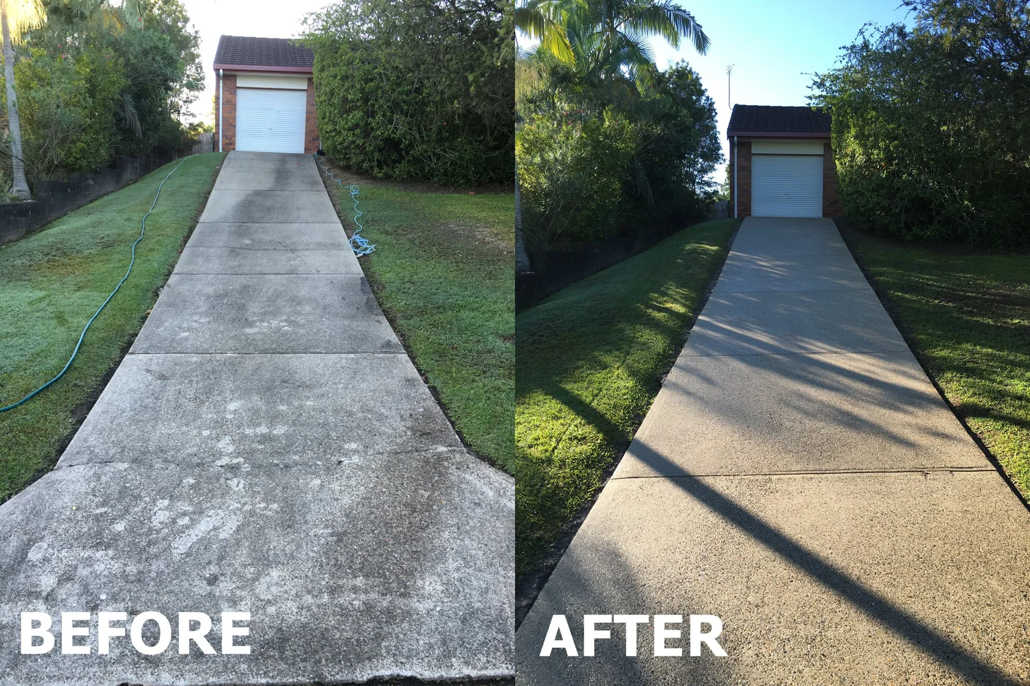 Driveway Cleaning Gold Coast - Wally's Master Blaster