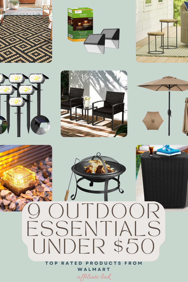 9 Top-Rated Outdoor Essentials Under $50 at Walmart — DeLancey DIY