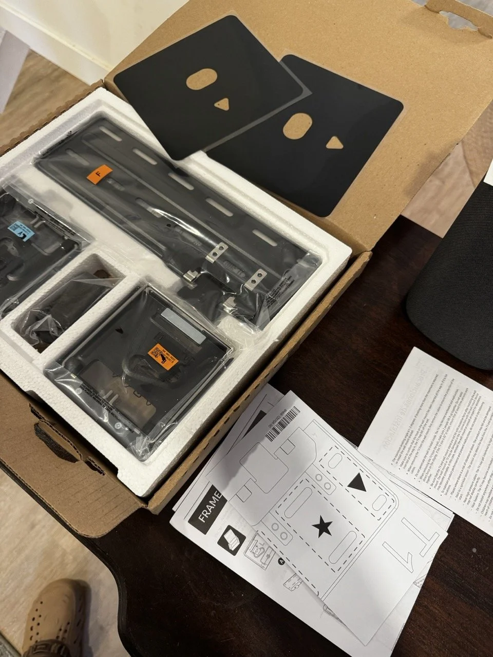 How to Wall Mount a Samsung Frame TV with the Slim Fit Mount — DeLancey DIY