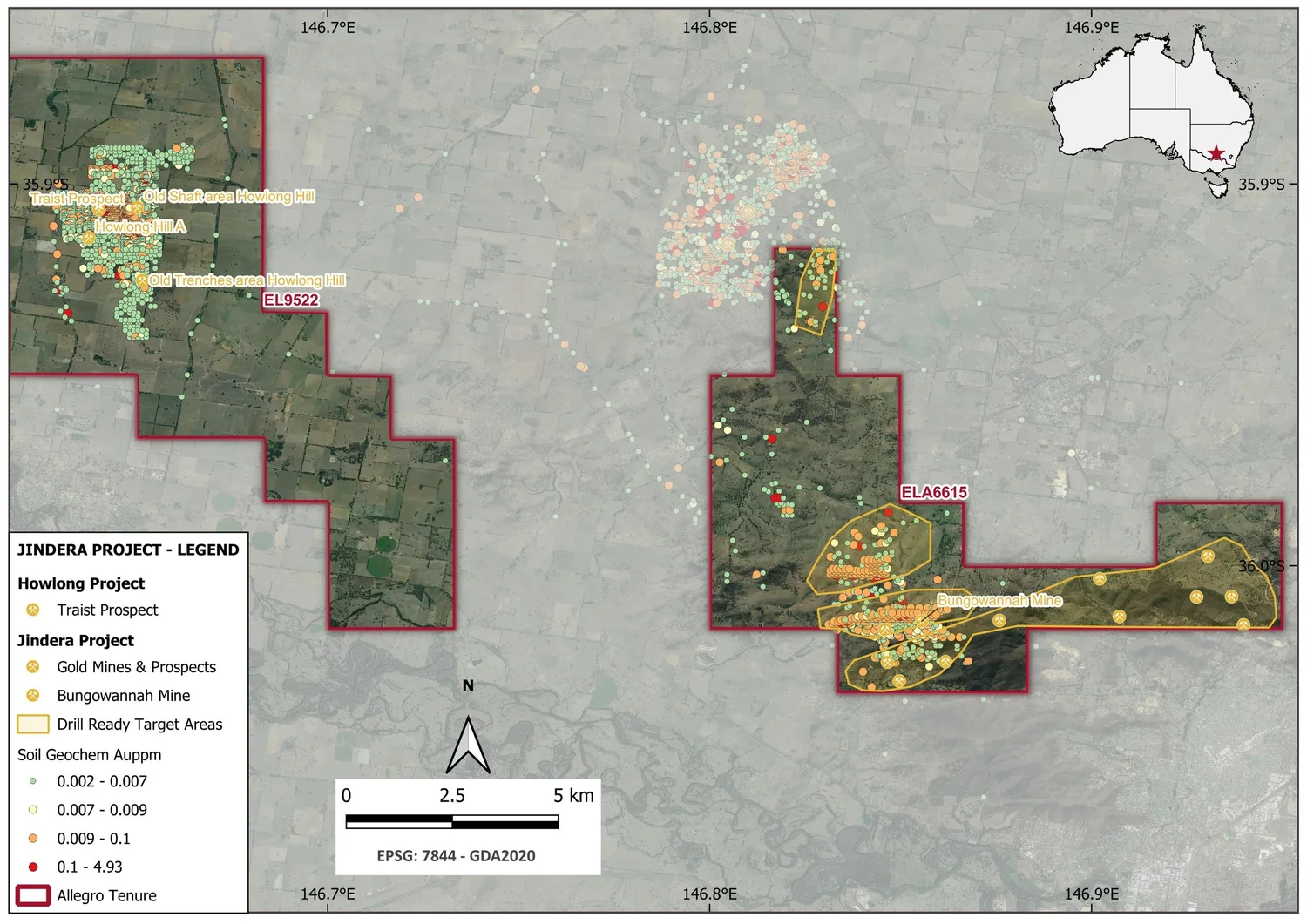 Howlong & Jindera Projects — Allegro Resources