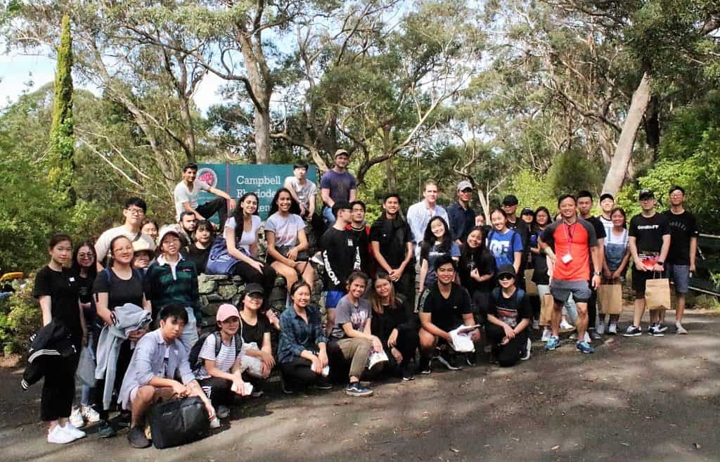 Torrens University Students — Campbell Rhododendron Gardens