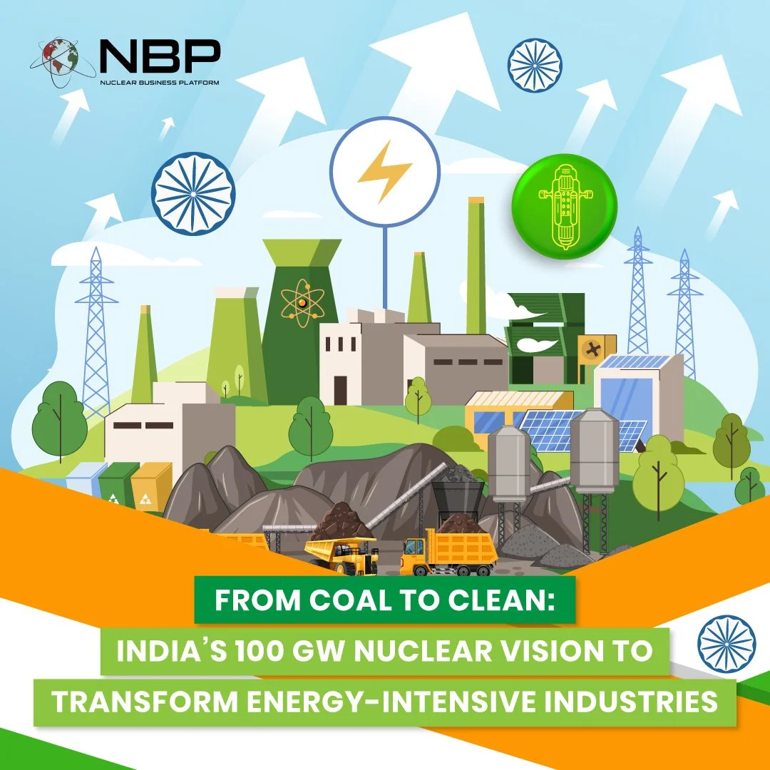 From Coal to Clean: India’s 100 GW Nuclear Vision to Transform Energy-Intensive Industries ...