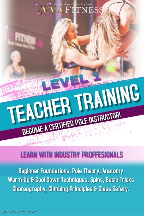 Teacher Certification — AVA Fitness Pole Dance Studios