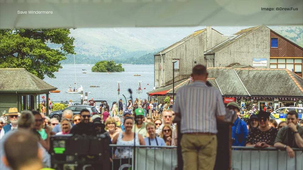 Save Windermere Demonstration on the Glebe. Its a wrap! · Save Windermere