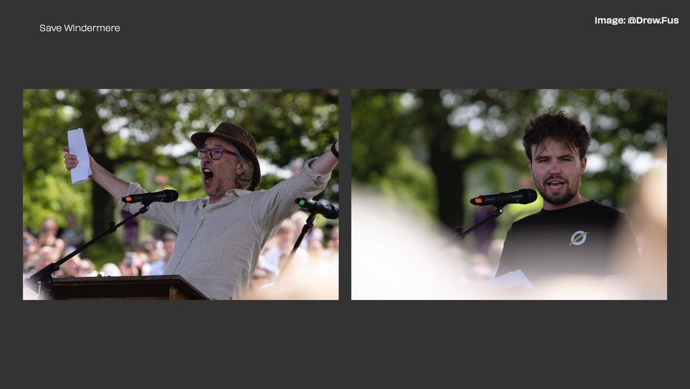 Save Windermere Demonstration on the Glebe. Its a wrap! · Save Windermere