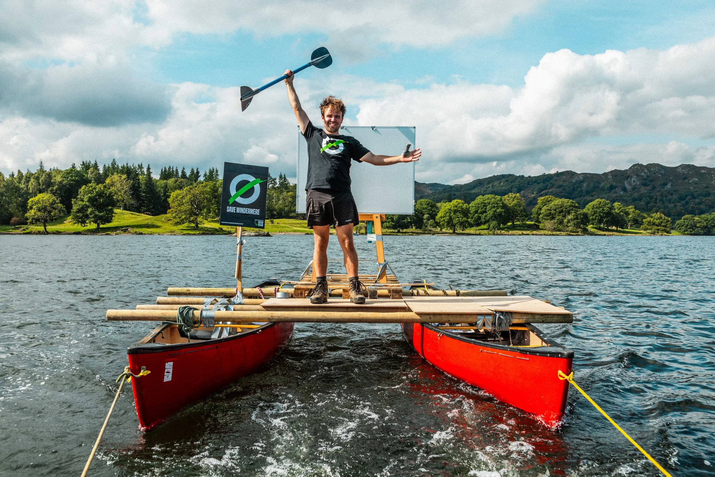 Save Windermere is back from space... · Save Windermere
