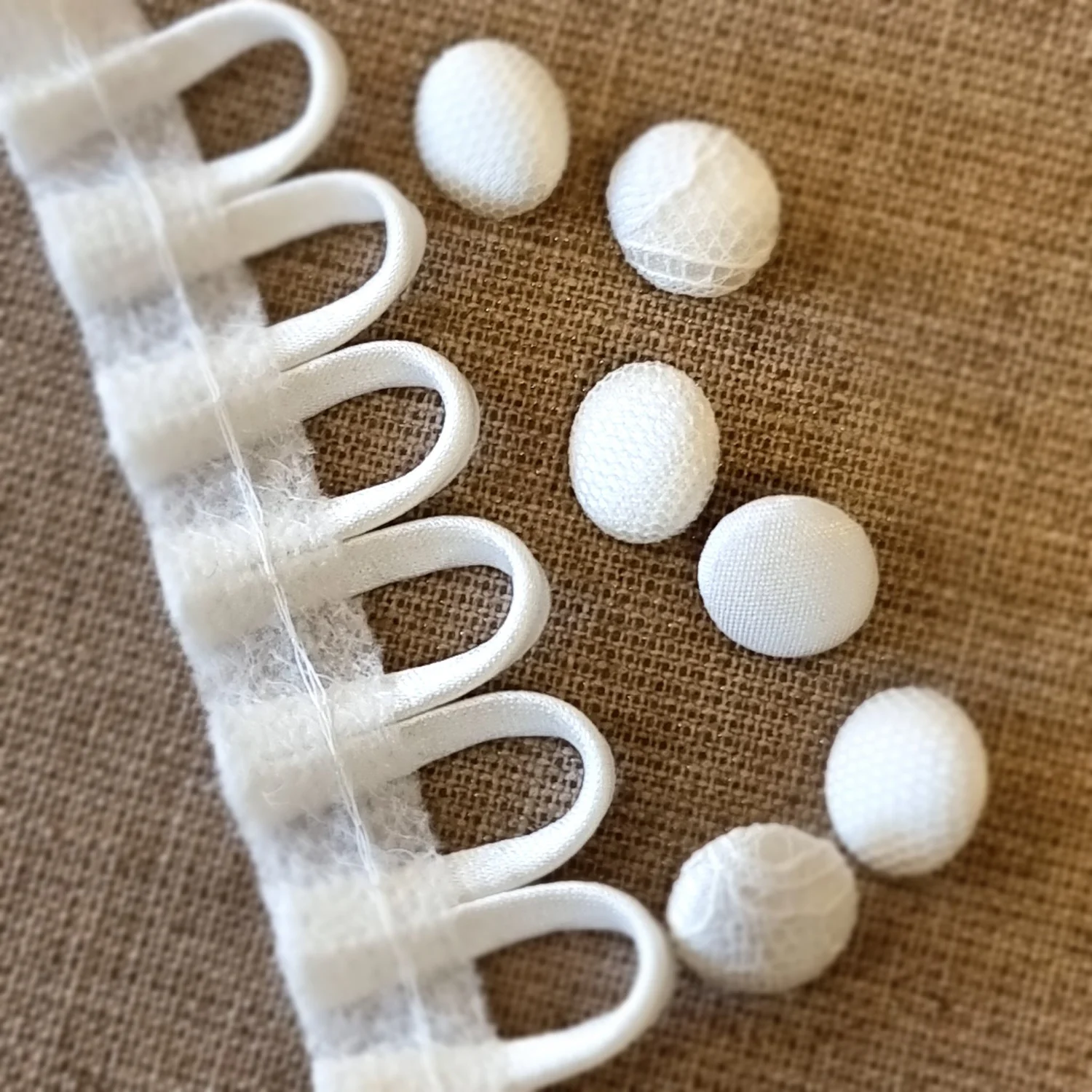 Button Loops - Made in My Fabric — Bridal Covered Buttons