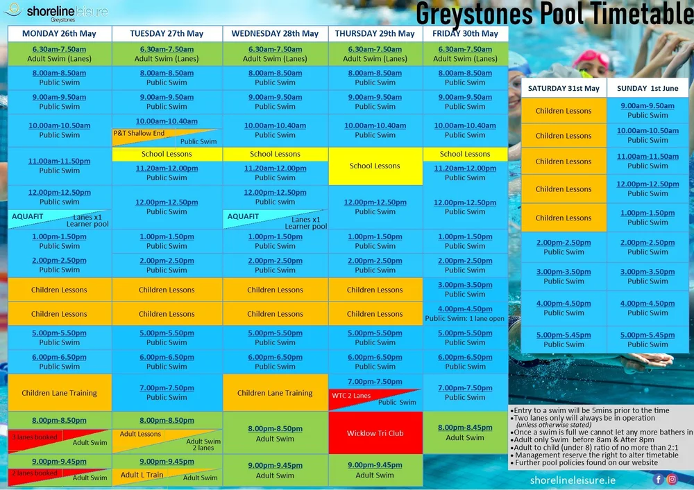 Greystones Swimming Pool — Shoreline Leisure