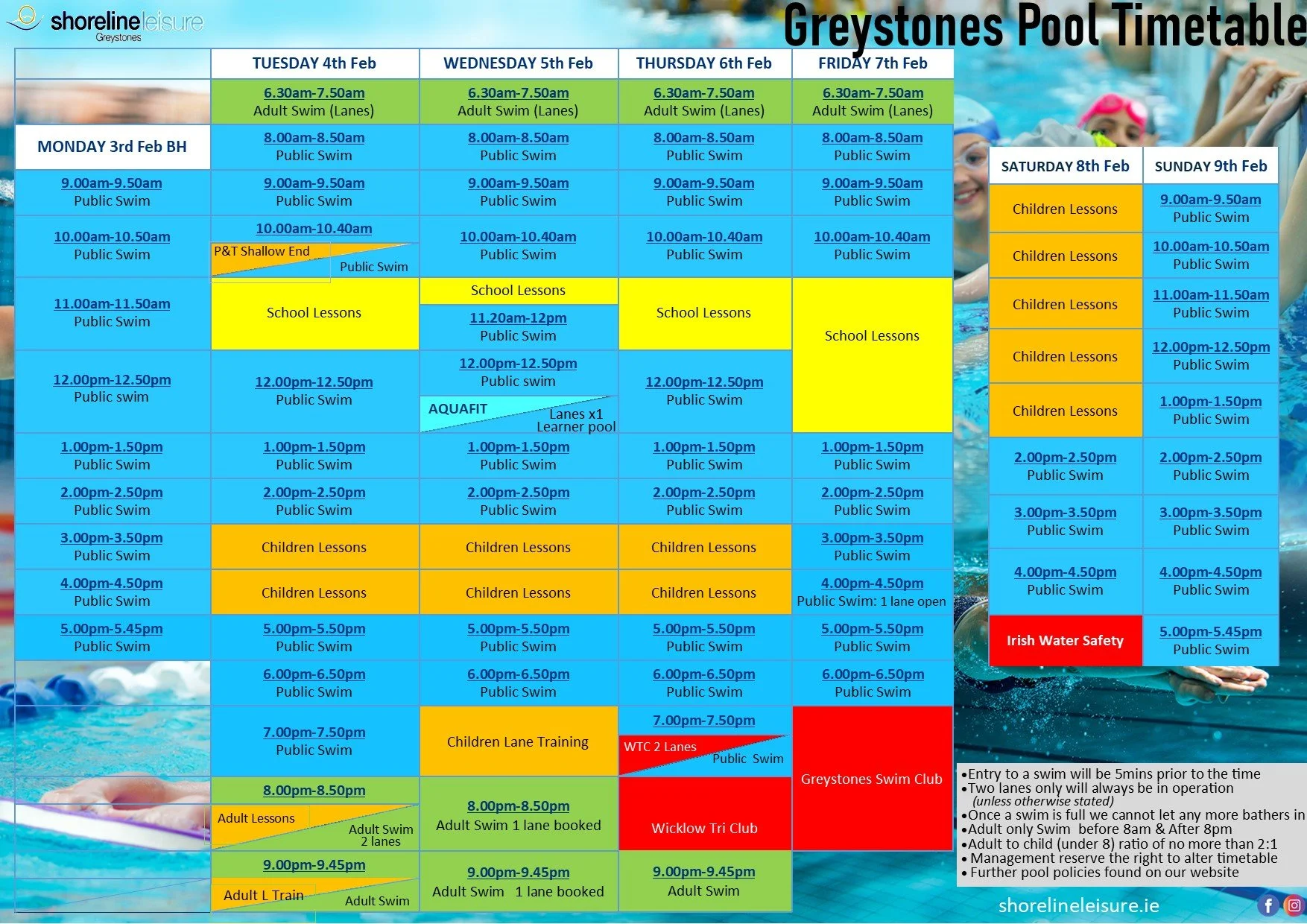 Greystones Swimming Pool — Shoreline Leisure