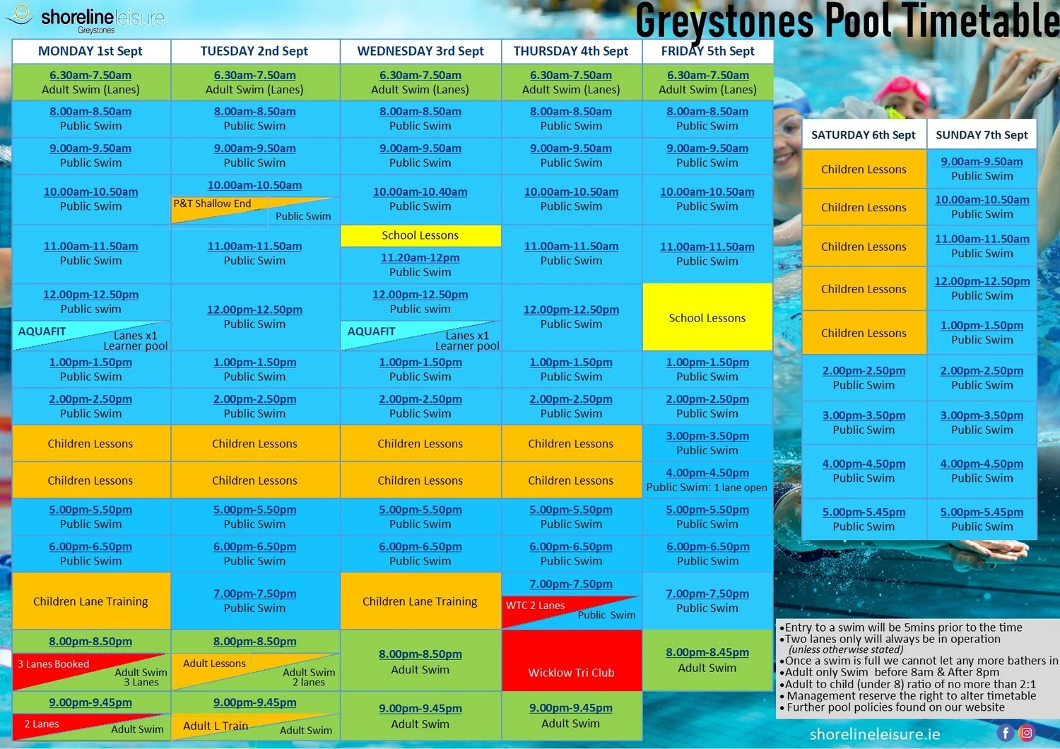 Greystones Swimming Pool — Shoreline Leisure