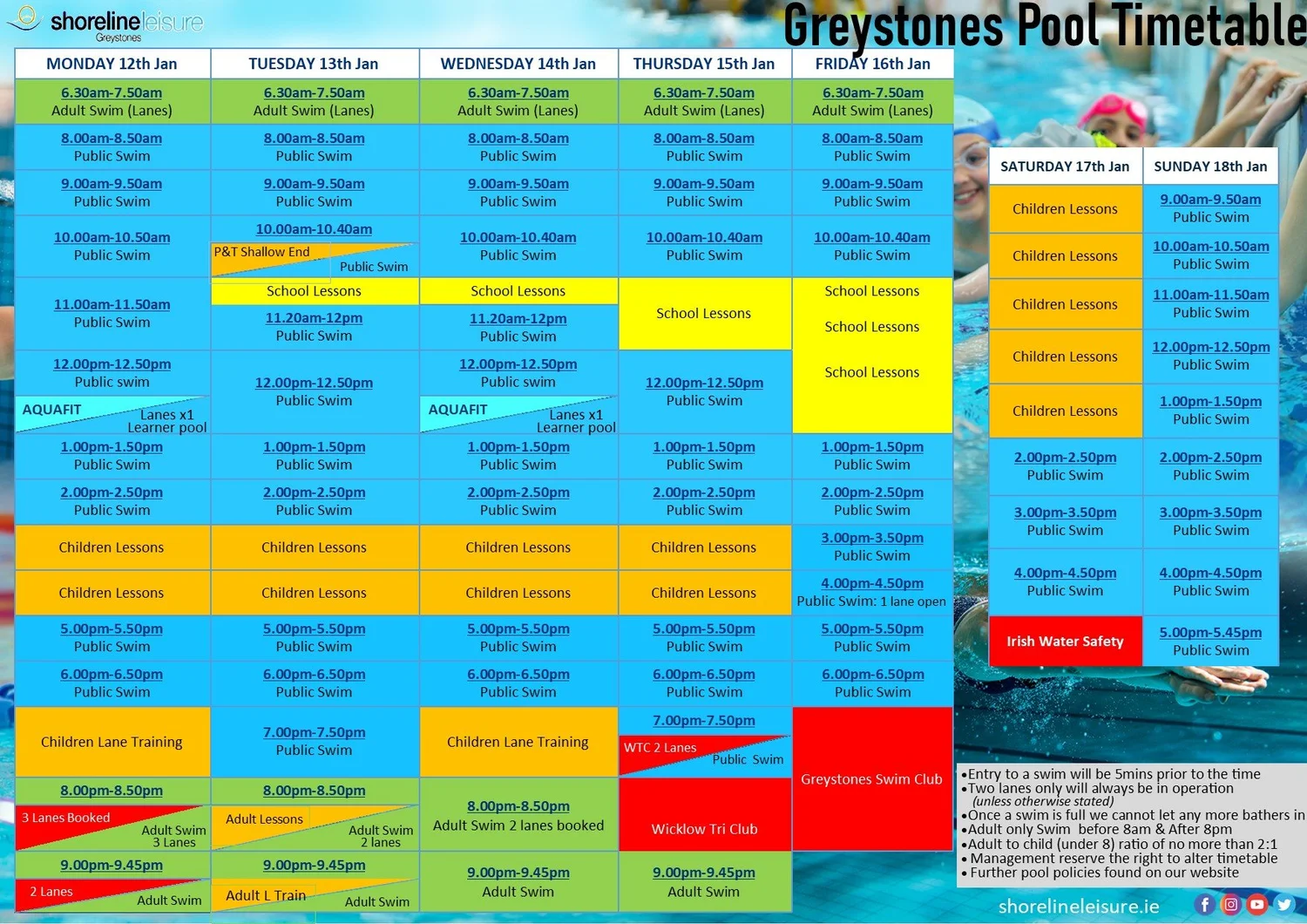 Greystones Swimming Pool — Shoreline Leisure