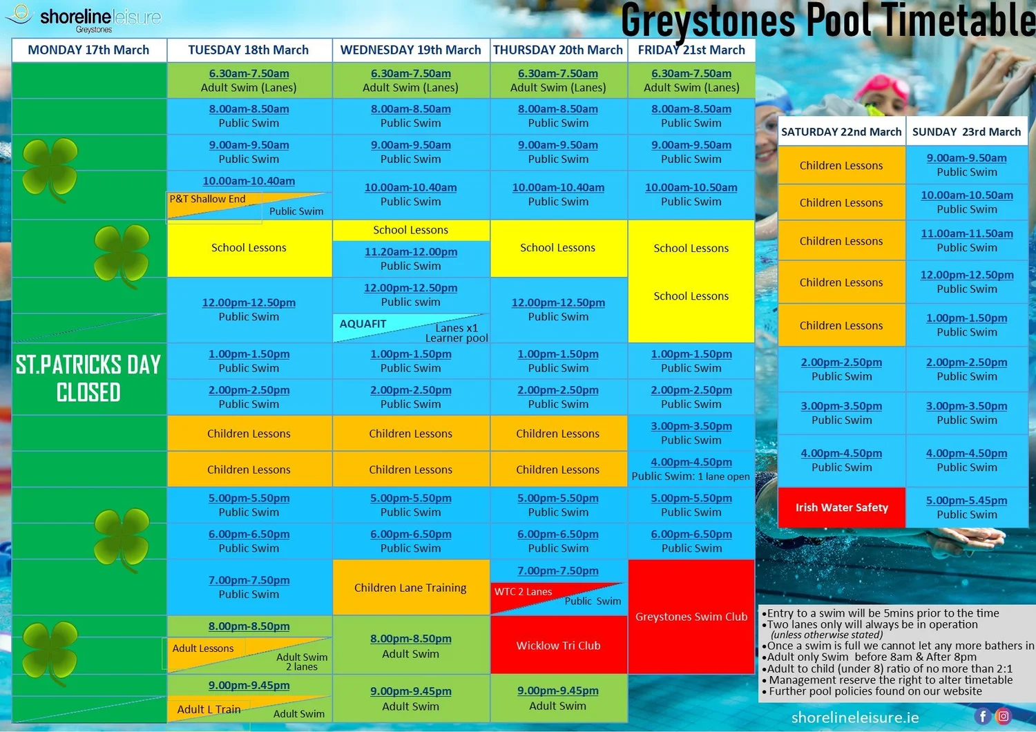 Greystones Swimming Pool — Shoreline Leisure