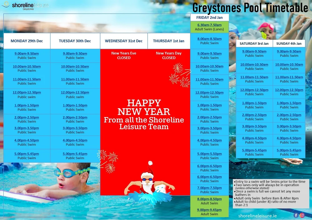 Greystones Swimming Pool — Shoreline Leisure
