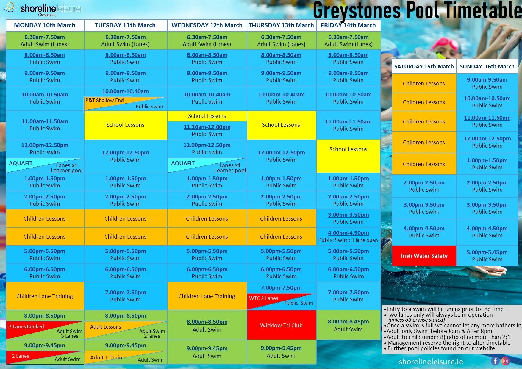Greystones Swimming Pool — Shoreline Leisure