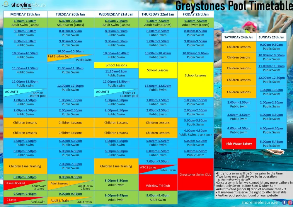 Greystones Swimming Pool — Shoreline Leisure