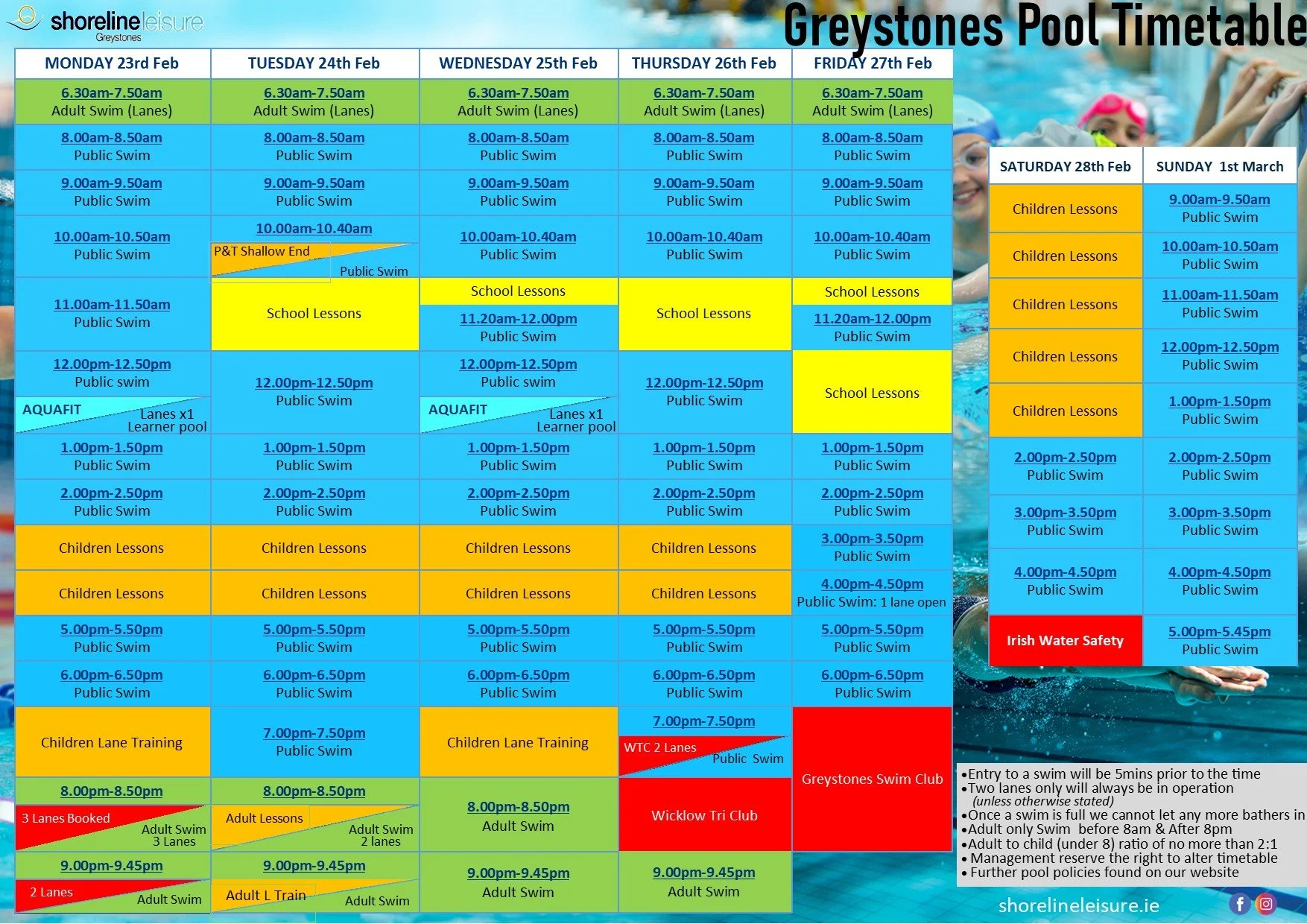 Greystones Swimming Pool — Shoreline Leisure