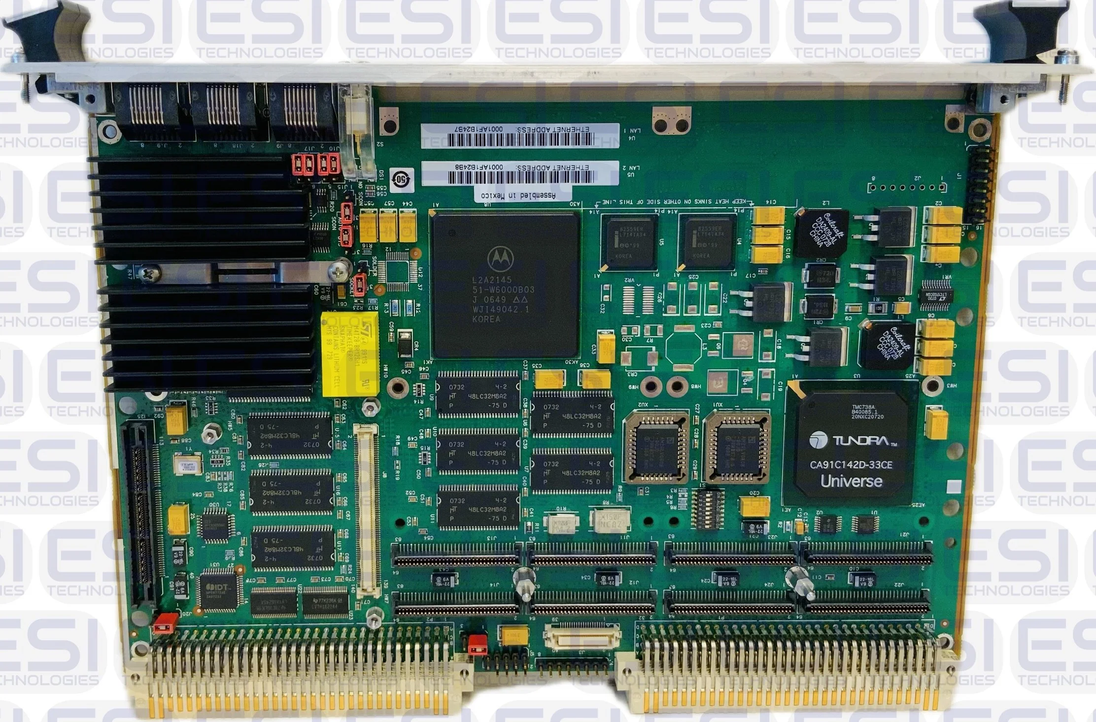 VME5500-0161 Motorola VMEbus Single-Board Computer Repair and Sales ...