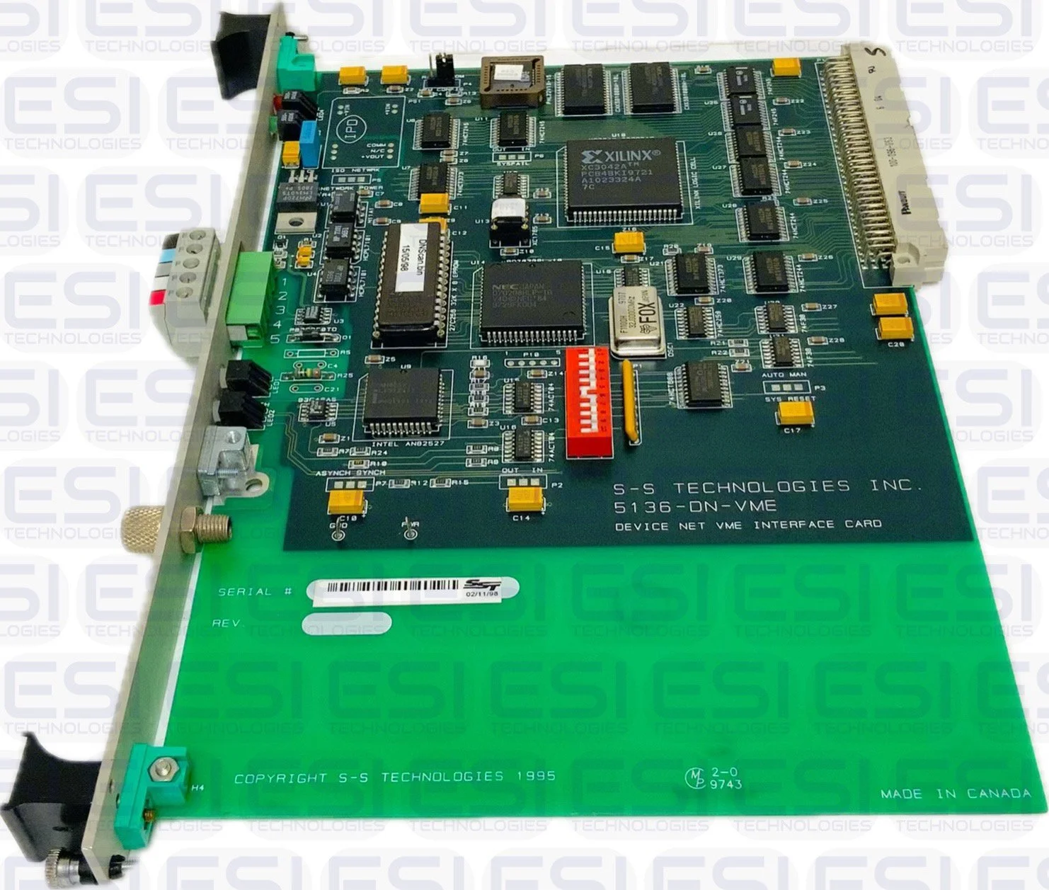 Repair and sales for 5136-DN-VME. | ESI Technologies, Inc.